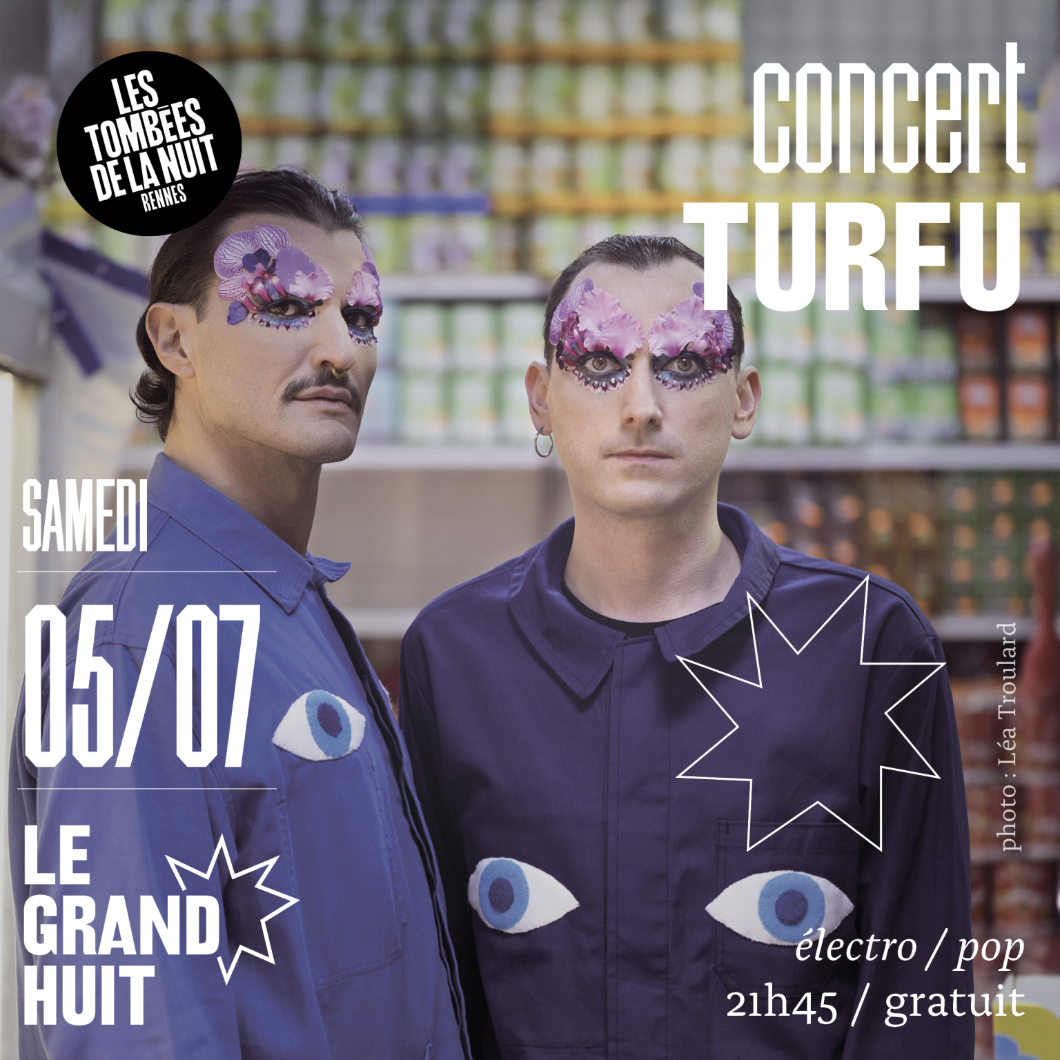 Concert • Turfu • 05 juillet – Le Grand Huit